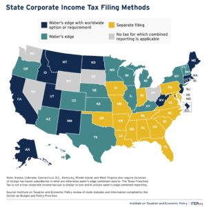 Corporate Income Tax Filing Methods: States with Water’s Edge or ...